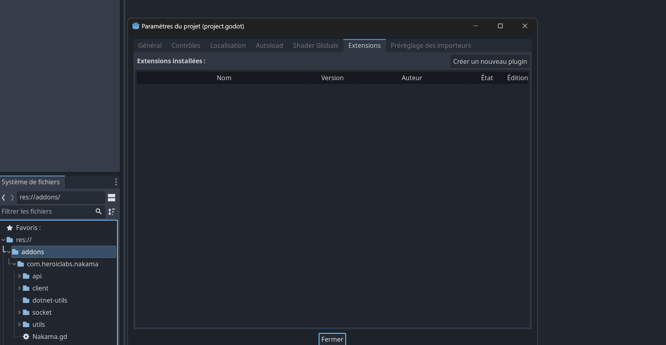Nakama plugin not visible in Godot 4.0.3 · Issue #176 · heroiclabs/nakama-godot · GitHub