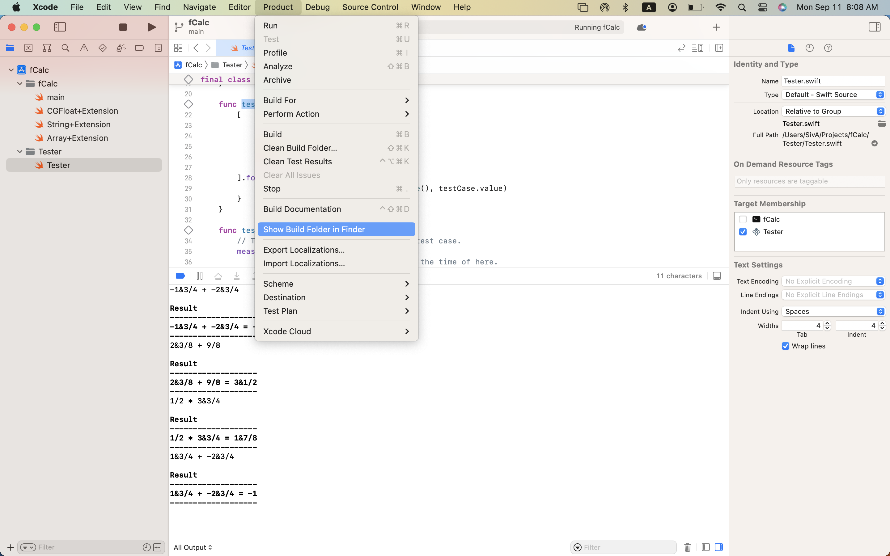 GitHub - S3Paramasivan/fCalc: Command Line Fractional calculator using Swift
