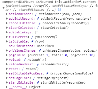 👑 [actionRef能否暴露query方法和点击查询按钮一样，获取search查询参数，调用request查询table数据] · Issue #3192 · ant-design/pro ...
