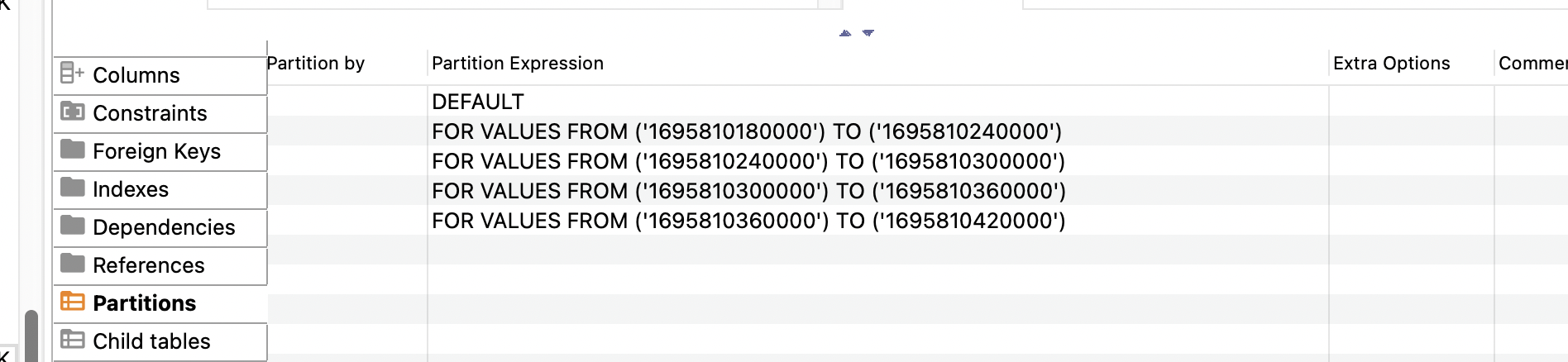 partman.run_maintenance_proc() not maintaining new partitions for a id based partitioned table ...