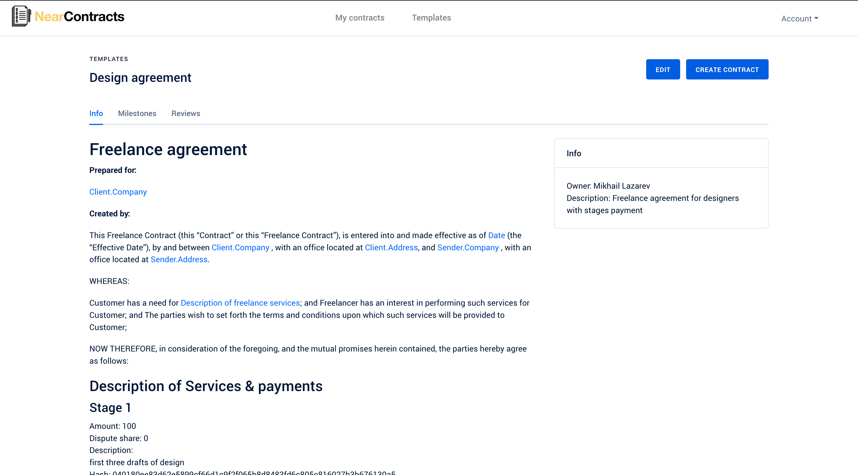 GitHub - 0xmikko/nearcontracts: NearContracts is a fantastic tool which allows you to write ...