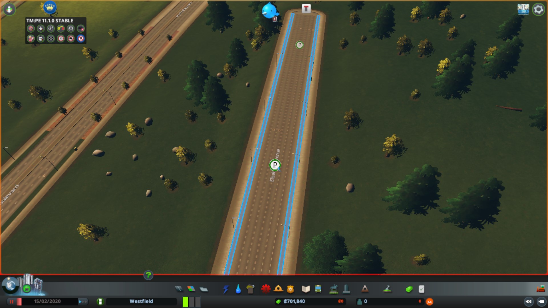 Add lane highlight to Parking Restrictions tool · Issue #702 · CitiesSkylinesMods/TMPE · GitHub