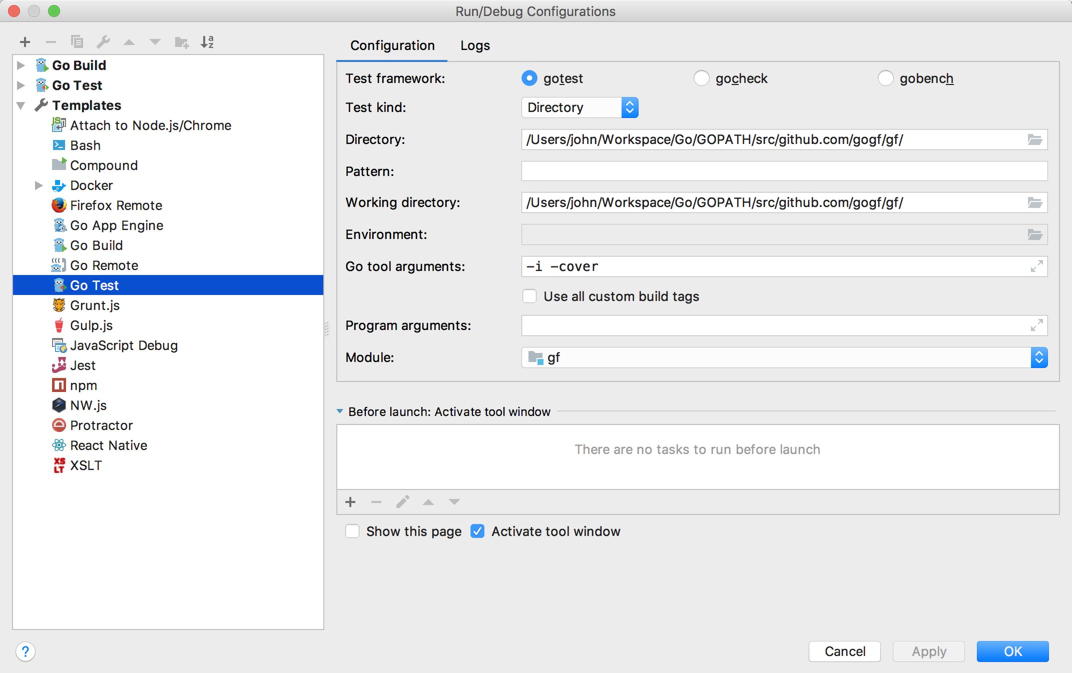 Coverage Rush Plan 1 · Issue #160 · gogf/gf · GitHub