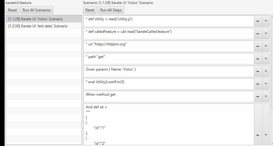 karate UI enhancement - reflect step results instantly · Issue #675 · karatelabs/karate · GitHub