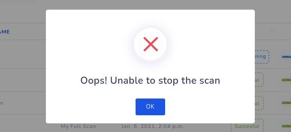 Can't stop scan · Issue #298 · yogeshojha/rengine · GitHub