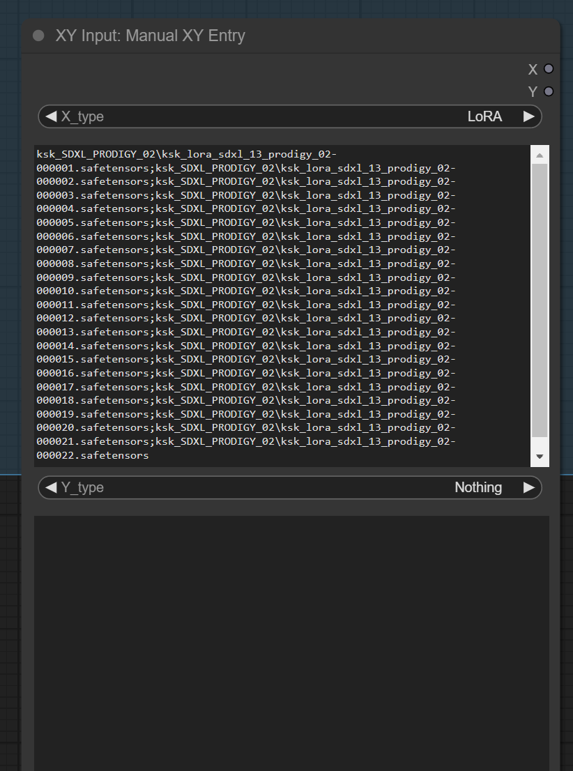 XY plot to simultaneously vary LoRA number and strength? · Issue #70 · LucianoCirino/efficiency ...