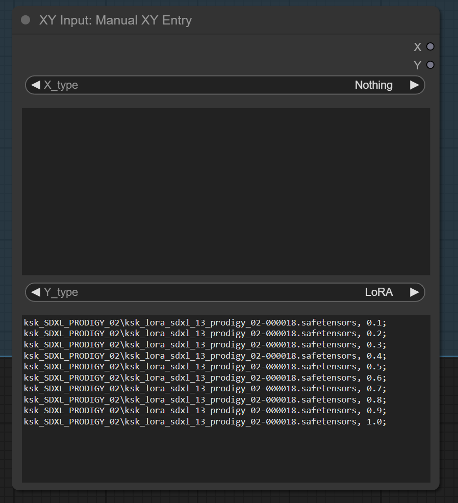 XY plot to simultaneously vary LoRA number and strength? · Issue #70 · LucianoCirino/efficiency ...