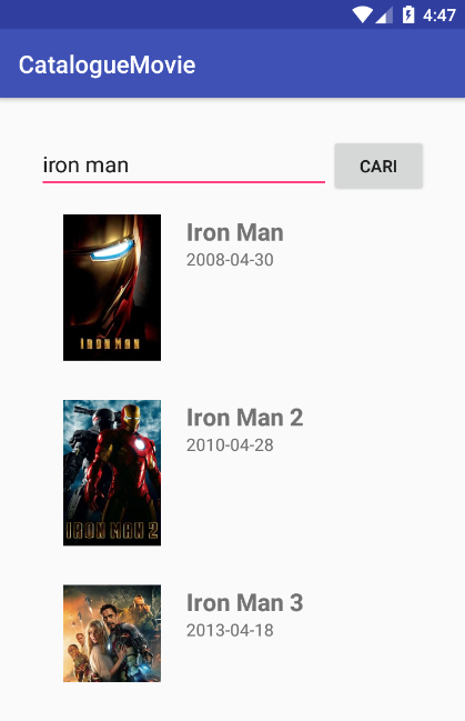 GitHub - ChirikuAlii/CatalogueMovie: The first final project from dicoding.com online course ...