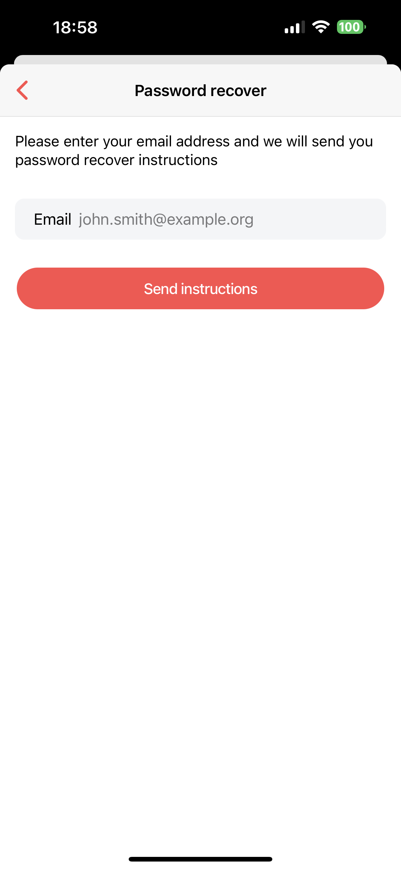 Bug Modal Page Breaks If Keyboard Open And Back Button Pressed Or Swipe Back On Ios · Issue