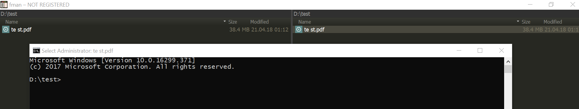 cmd.exe opens when trying to open a file with spaces in the filename. · Issue #369 · fman-users ...