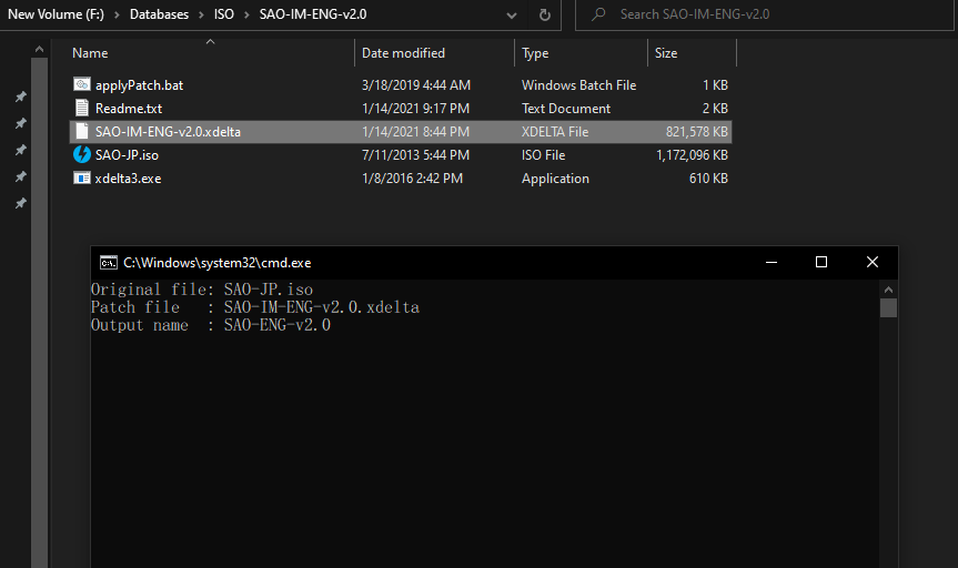 How to install this patch? can you explain the details please · Issue #3 · Saramagrean/SAO-IM-HD ...