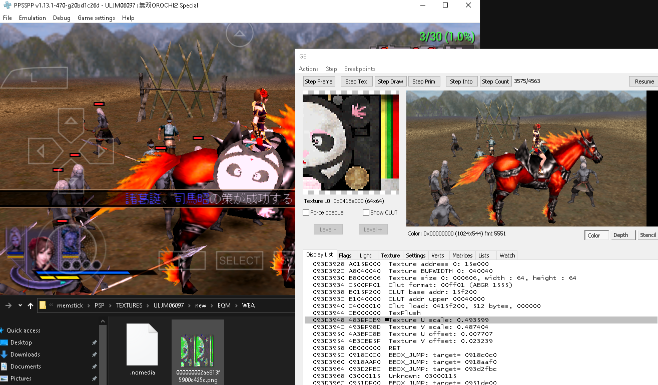 Texture dumping glitch. · Issue #15831 · hrydgard/ppsspp · GitHub