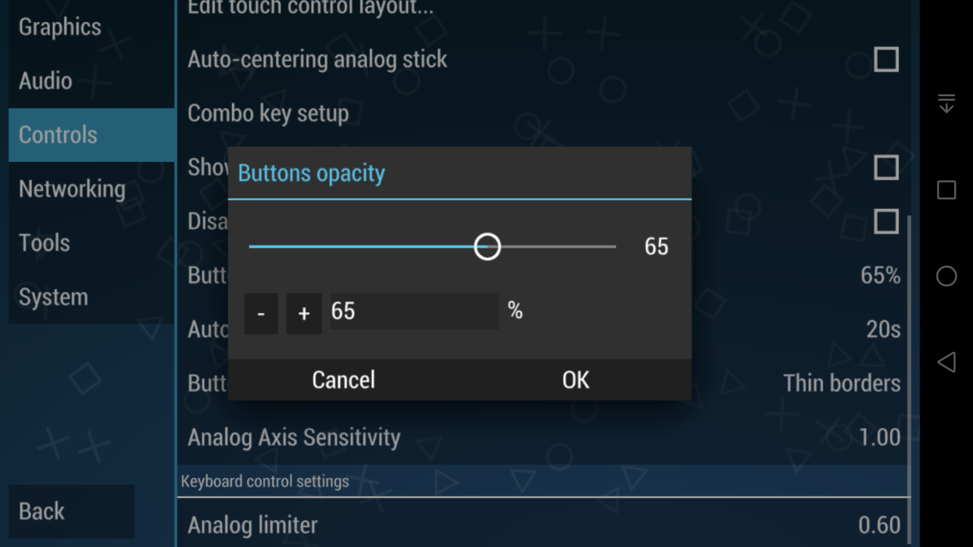 Some UI is wrong size (Android) · Issue #10174 · hrydgard/ppsspp · GitHub