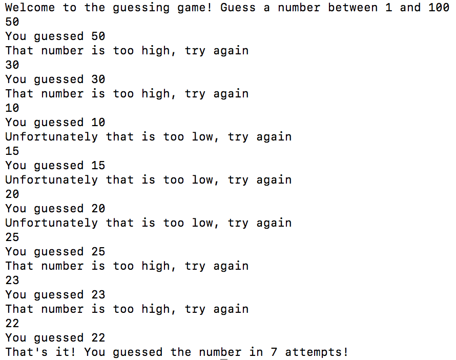 GitHub - ddalcanto/Guessing-Game