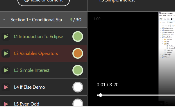 Highlight the current content · Issue #245 · coding-blocks/codingblocks.online.projectx · GitHub