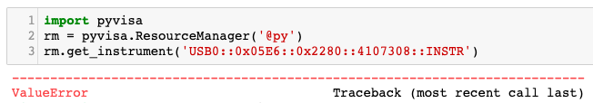 Pyvisa Pyusb Does Not Seem To Be Properly Installed · Issue 488 · Pyvisapyvisa · Github