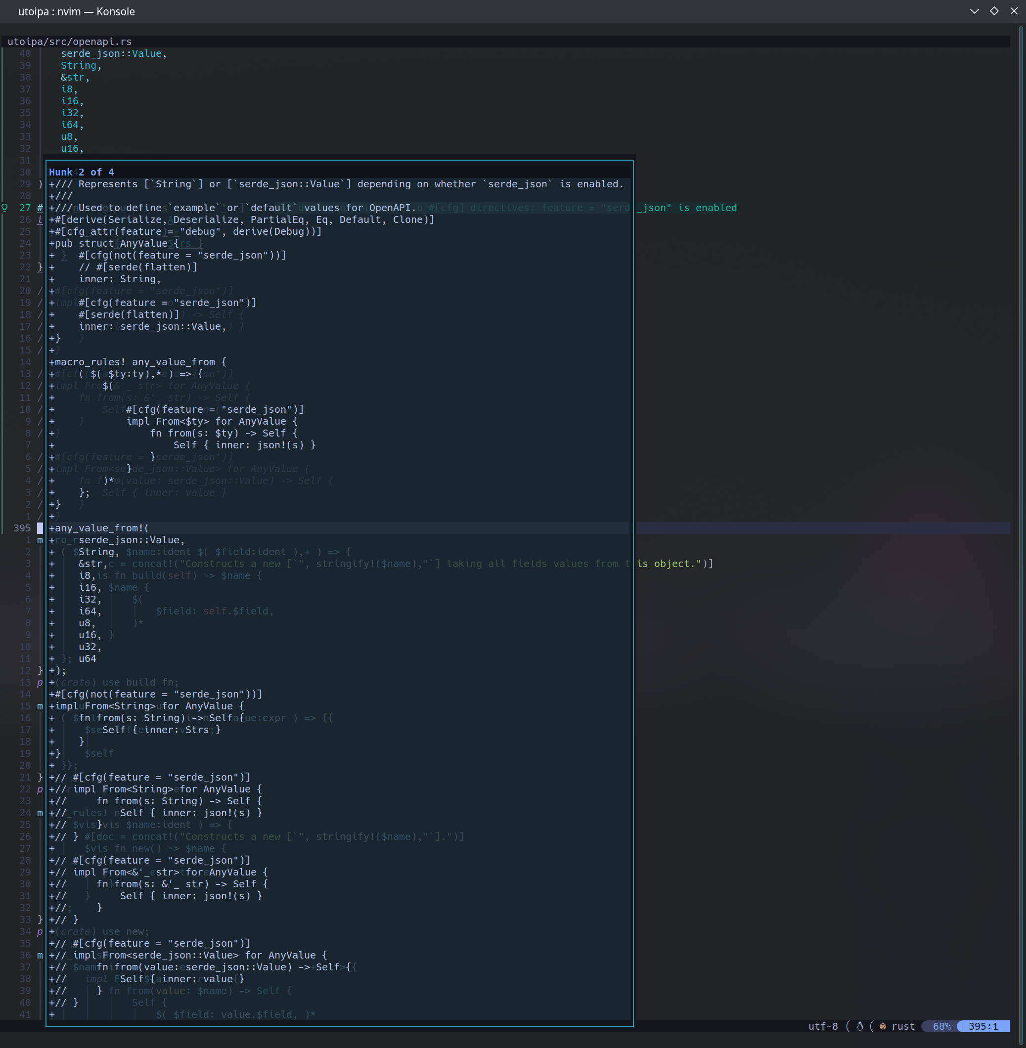 Neovide hover popup overflows the window edge to the right/bottom and not staying within window ...