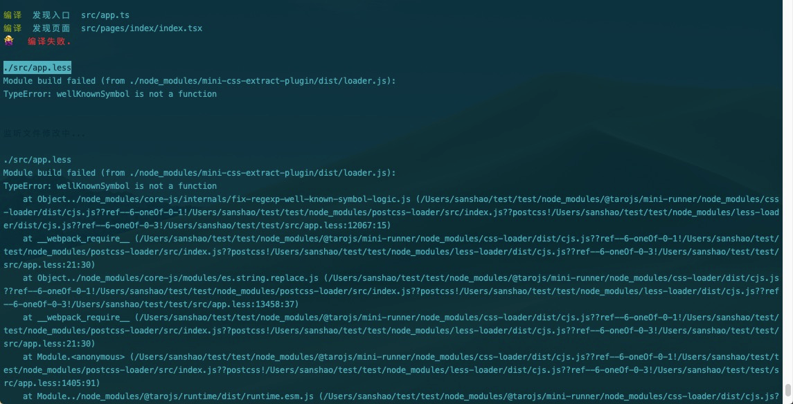 babel.config.js配置添加useBuiltIns: 'usage'之后报错 · Issue #6664 · NervJS/taro · GitHub