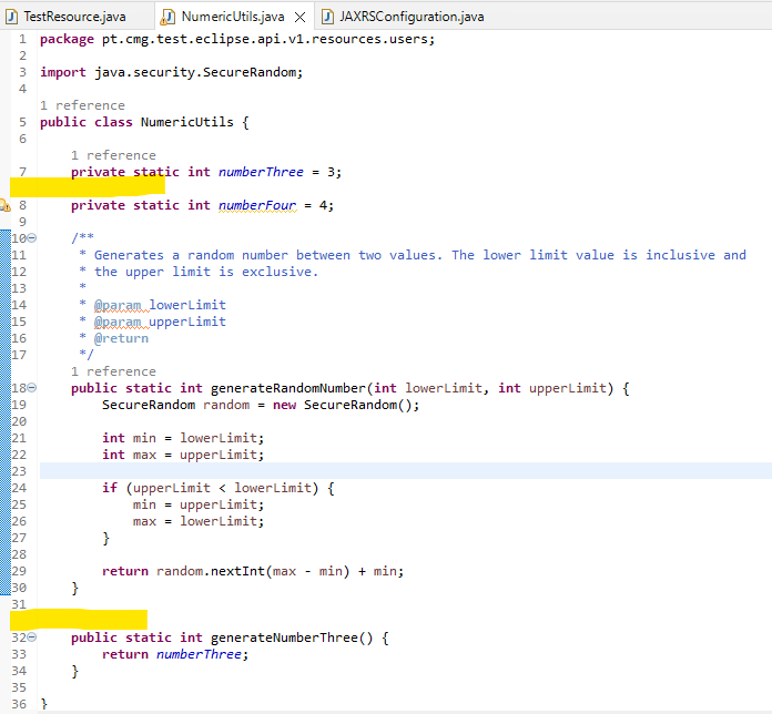 Code Minings - Blank line when no occurences are found in Eclipse 2022 ...
