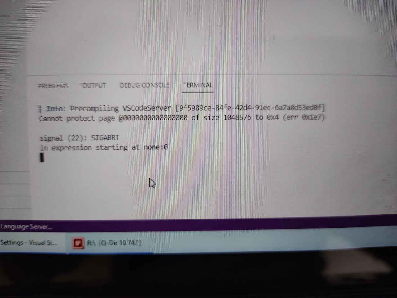 crash with julia 1.8.0 on Ryzen CPUs · Issue #3048 · julia-vscode/julia-vscode · GitHub