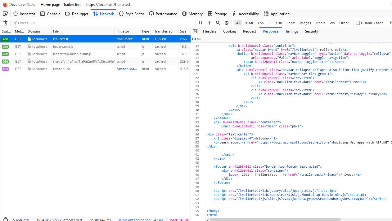 HTTP Trailers Causing Response Truncation in FireFox when Served from IIS on Windows Server 2022 ...