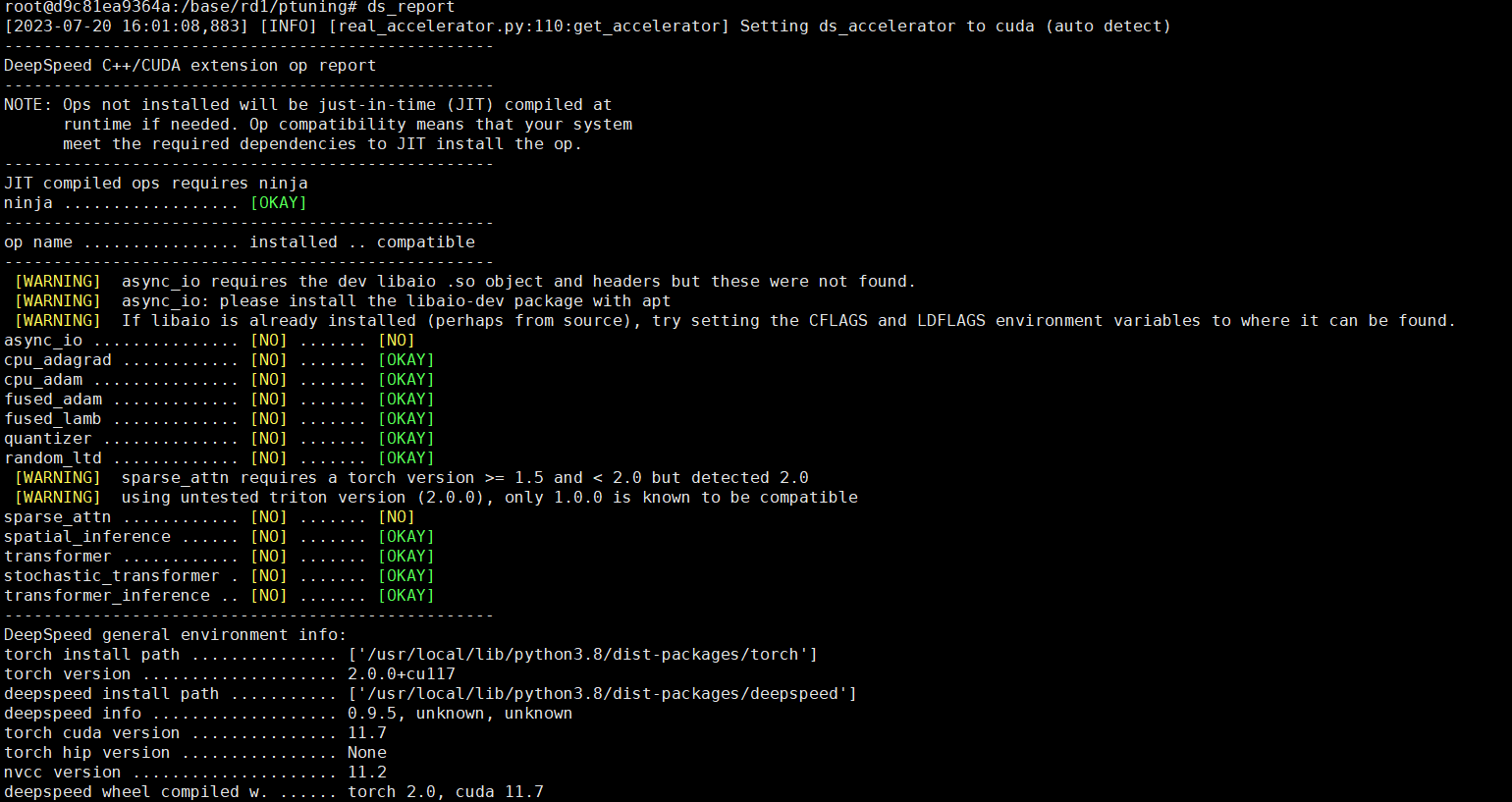 [BUG]exits with return code = -7 · Issue #4000 · microsoft/DeepSpeed ...