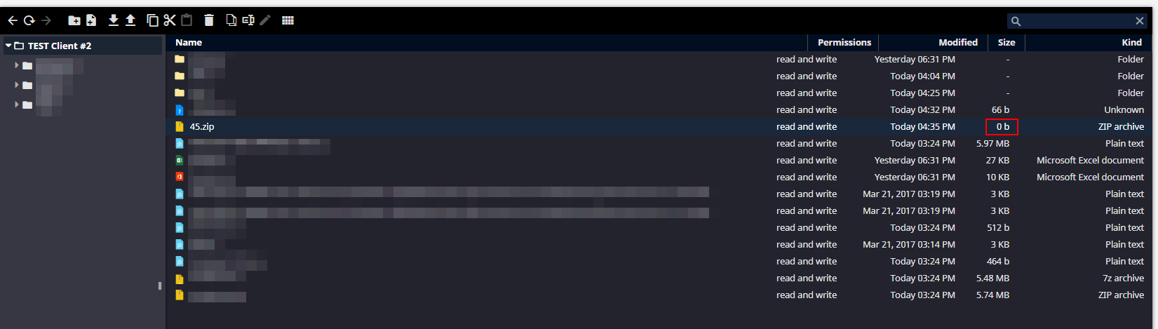 Weird 0 size when upload file · Issue #2107 · Studio-42/elFinder · GitHub