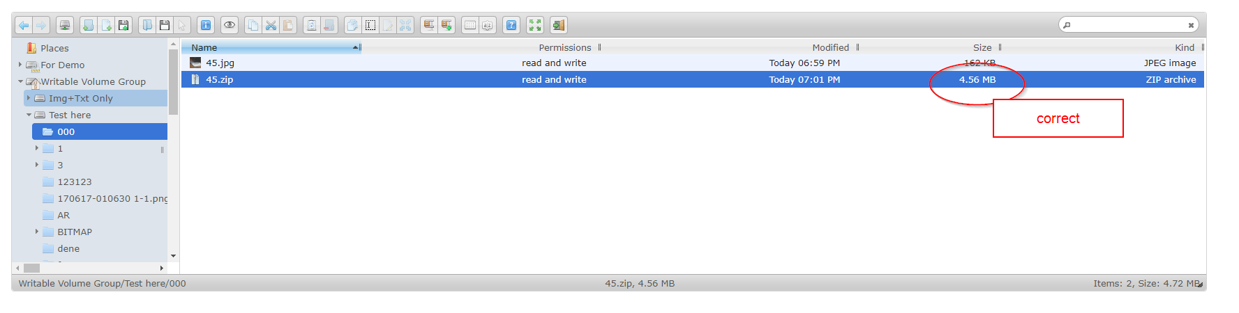 Weird 0 size when upload file · Issue #2107 · Studio-42/elFinder · GitHub