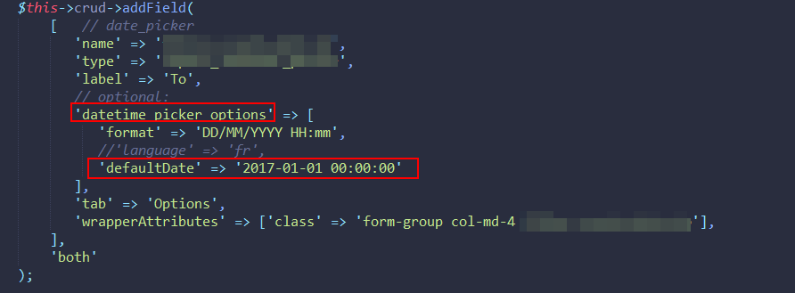 Datetimepicker Is Not Keeping The Old Values · Issue 1008 · Laravel Backpackcrud · Github