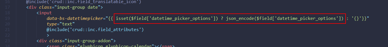Datetimepicker Is Not Keeping The Old Values · Issue 1008 · Laravel Backpackcrud · Github