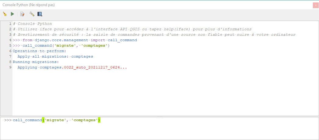 0022_auto_20211217_0624.py : Doesn't show anything · Issue #244 · opengisch/OpenComptage · GitHub
