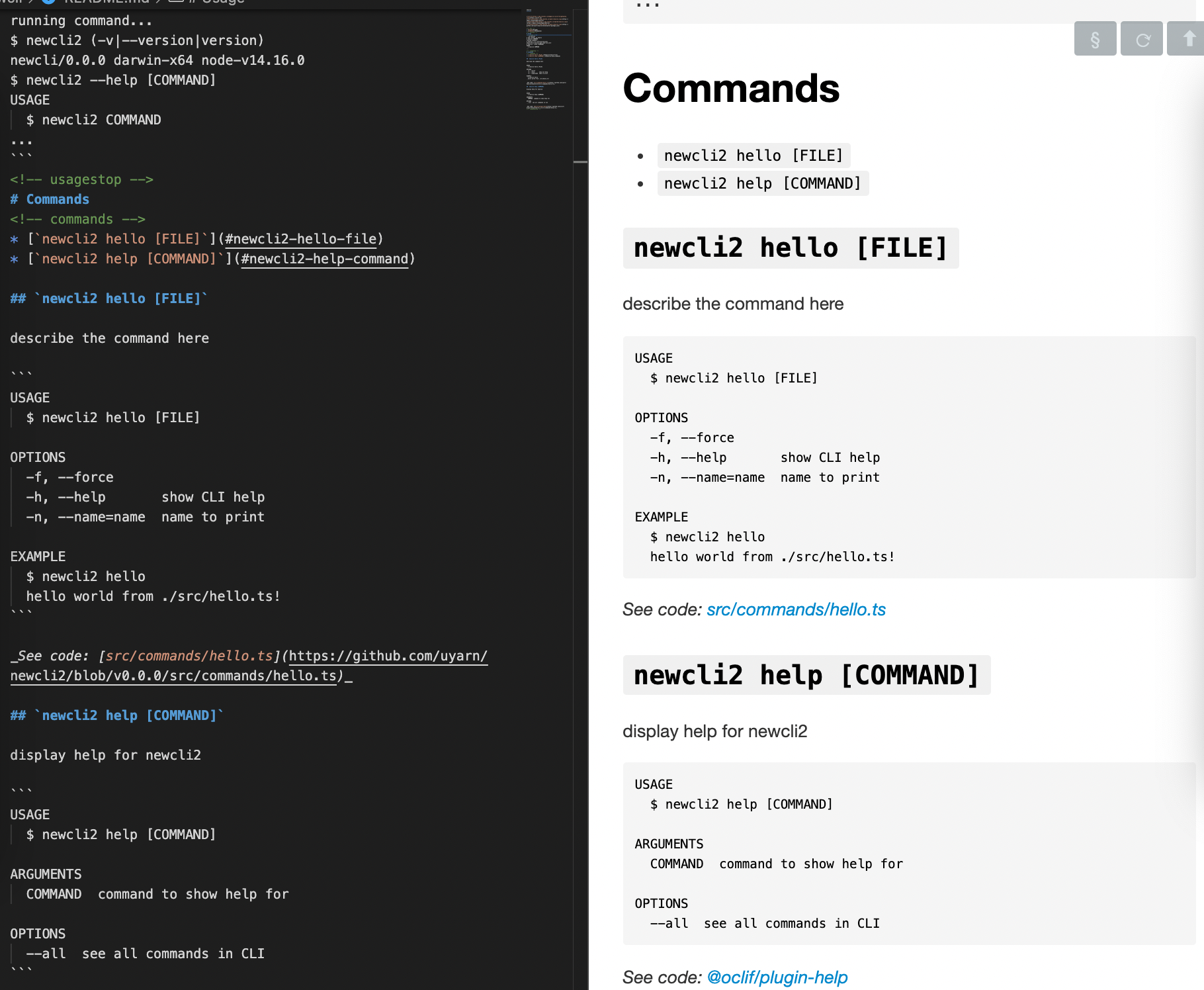 oclif，满足我对开发CLI的一切想象最近在做一个面向开发者的项目，需要开发一个CLI，用于连接开发者与项目站点。于是 - 掘金
