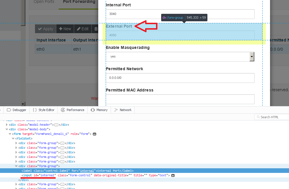 [PortFwd] Fields for internal and external ports mixed up · Issue #1812 · eclipse-kura/kura · GitHub