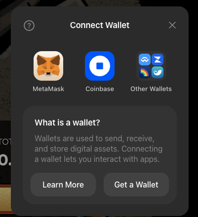 [BUG] Not able to view coinbase QR when i click on the new UI modal · Issue #34 · family ...