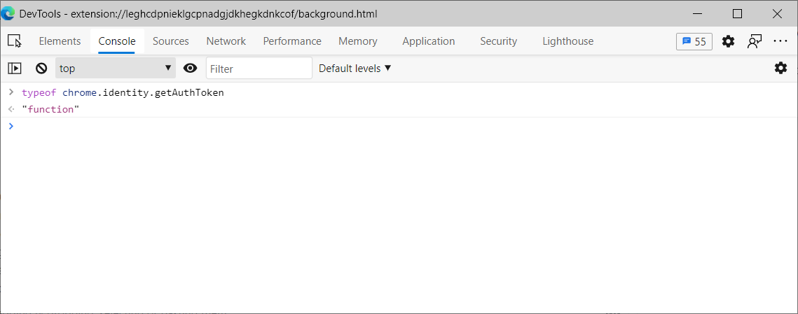 chrome.identity.getAuthToken support in Edge / documentation · Issue #1108 · MicrosoftDocs/edge ...