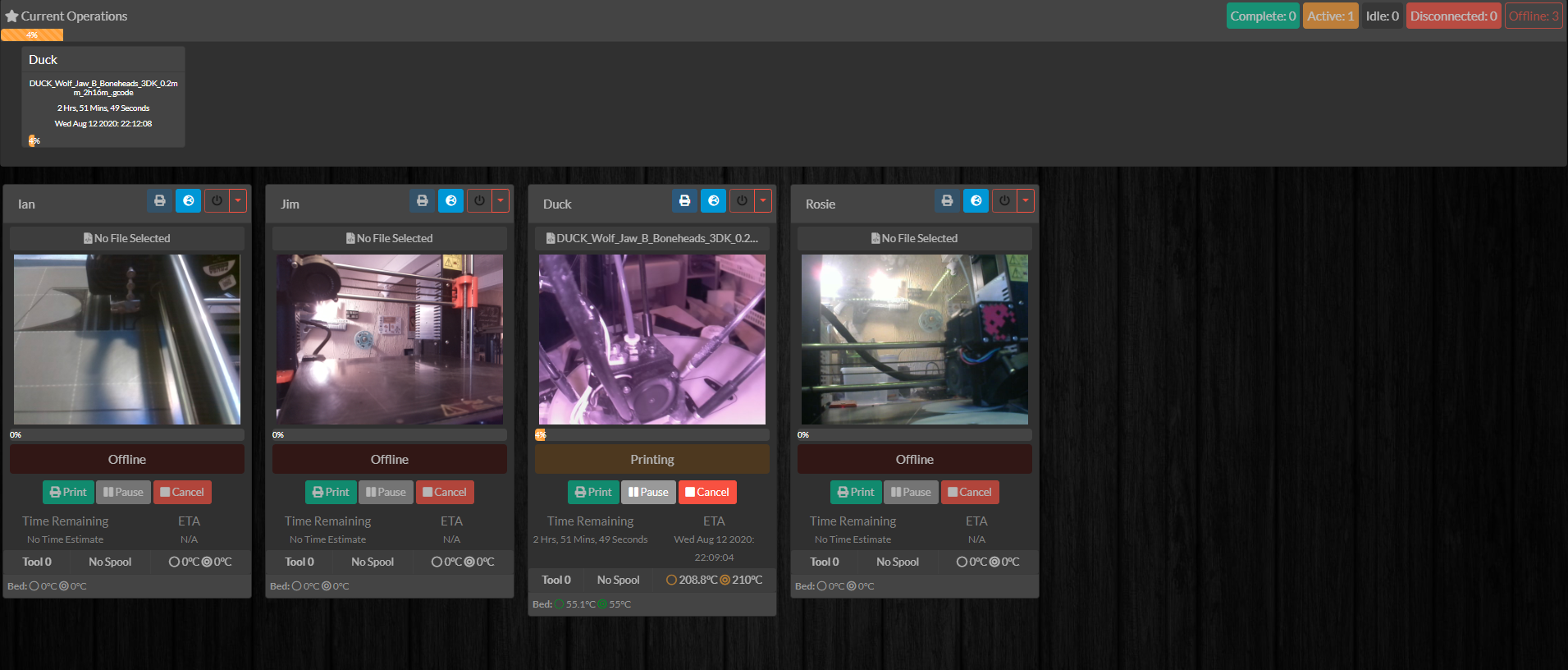 Prusa printers not communicating when using API or Application Keys ...