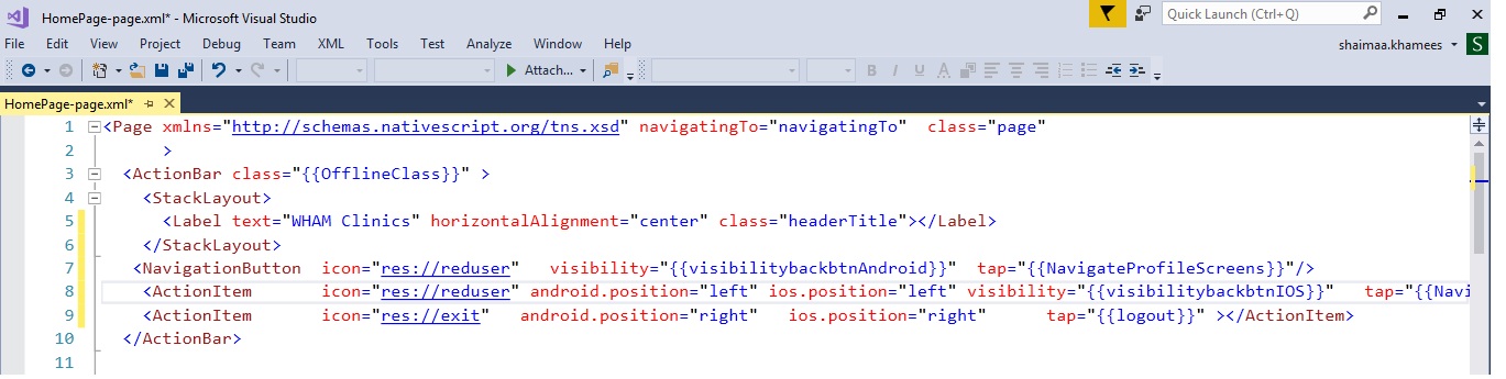 Icons In Ios Actionbar Always Appears In White Color · Issue 6867 · Nativescriptnativescript
