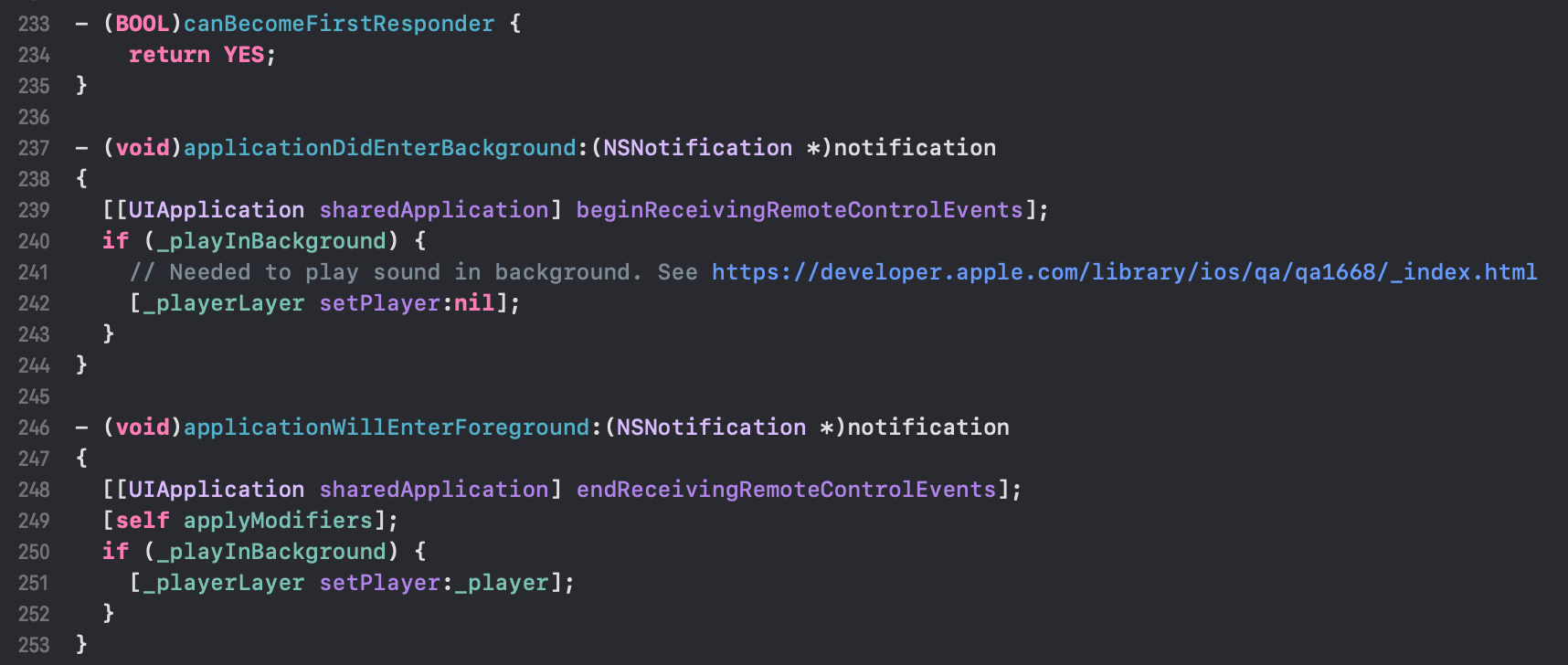 [iOS] Next video does not play while in background · Issue #1735 · TheWidlarzGroup/react-native ...