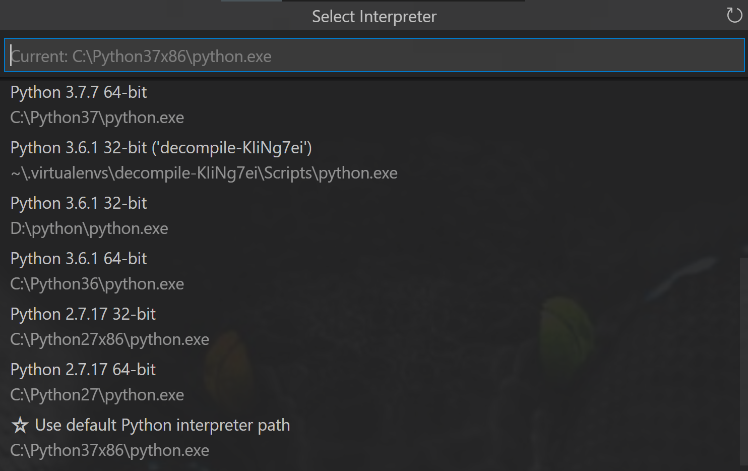 improve kernel selecting for notebook. · Issue #7229 · microsoft/vscode ...