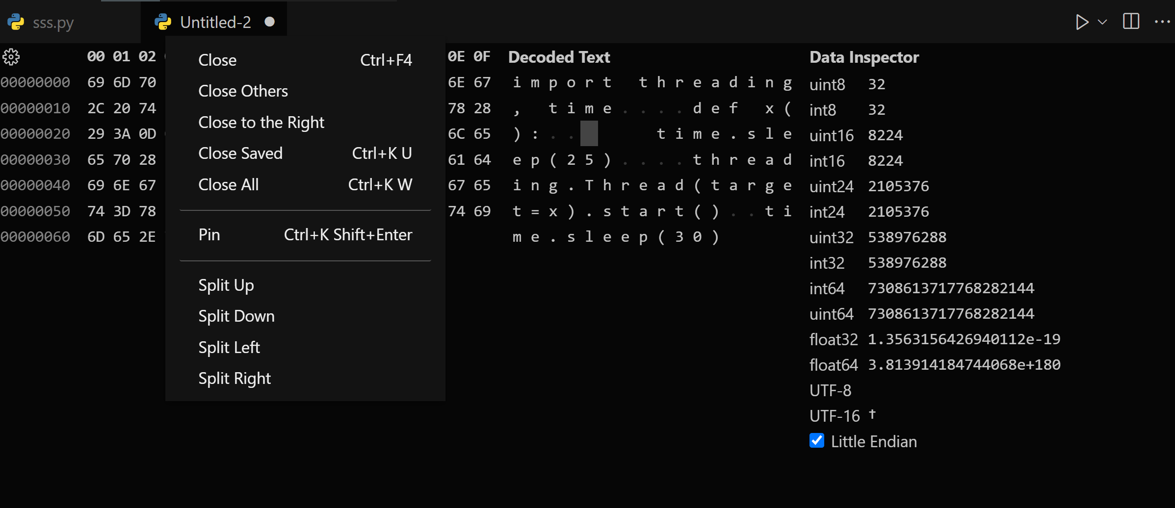 There Is No `reopen Editor With` After Reopened `untitled` Editor Via Hexeditor · Issue 352