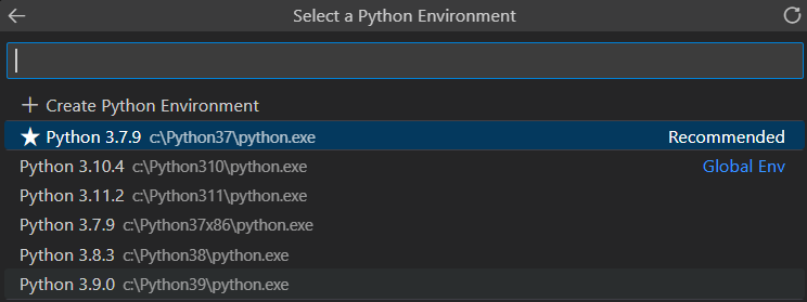 Show description of kernels on main list. · Issue #13195 · microsoft/vscode-jupyter · GitHub