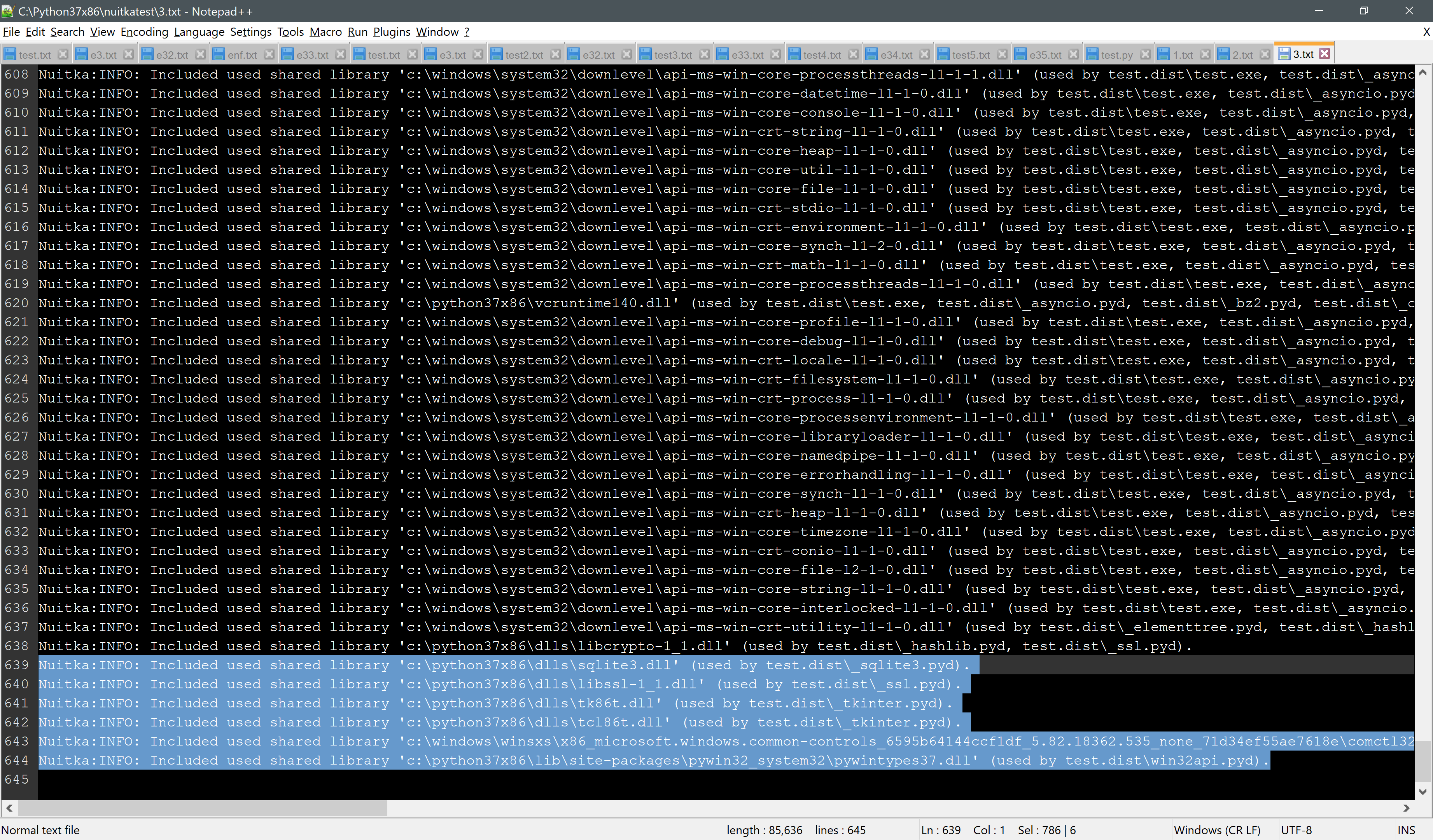 Why does standalone mode include unused libraries. · Issue #725 · Nuitka/Nuitka · GitHub