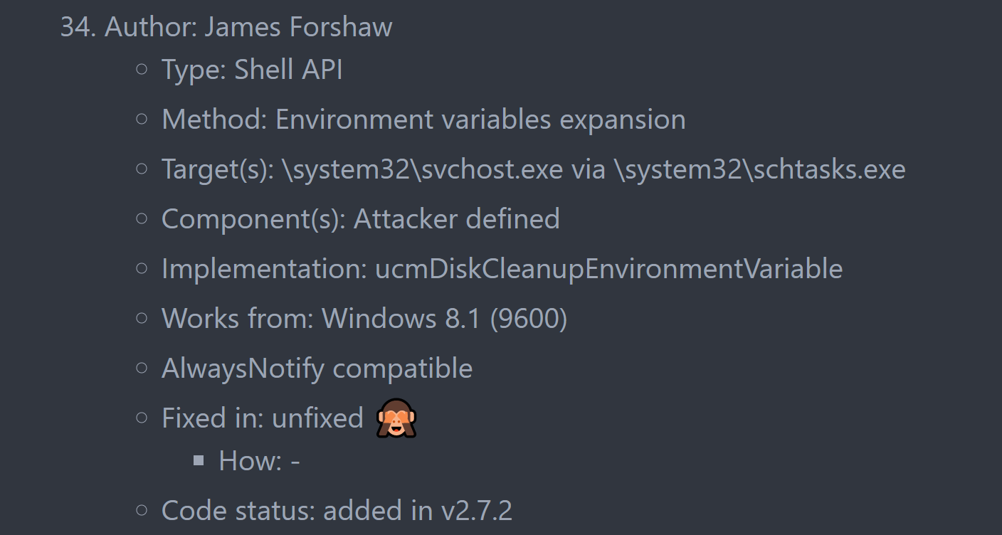 Question: why schtasks.exe in method 34 can't run windows service? · Issue #89 · hfiref0x/UACME ...