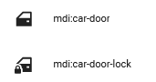 change mdi Icons to car-door and car-door-lock · Issue #156 ...