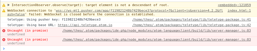 [SOLVED] The package does nothing - "This is likely an error with the ...