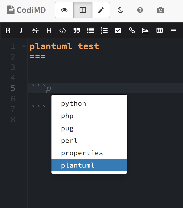 support PlantUML · Issue #362 · hackmdio/codimd · GitHub