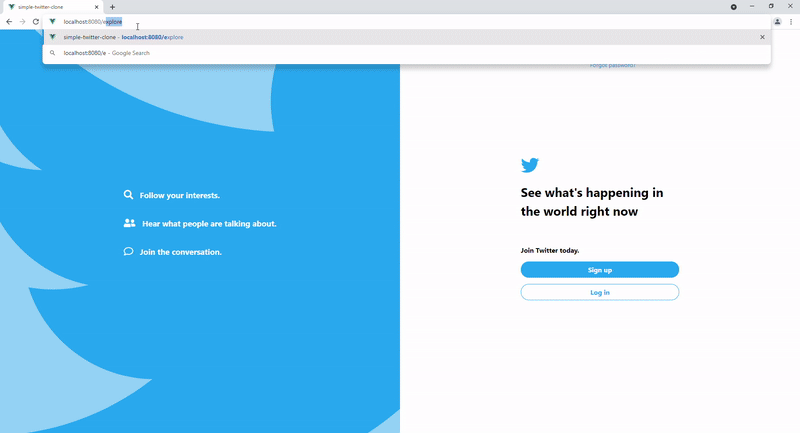 GitHub - cmutk/simple-twitter-clone: A basic twitter clone app that built with VueJS and ...