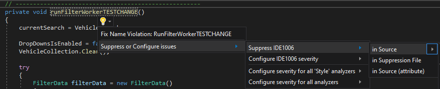 Rename variable refactoring broken in Visual Studio 2019 version 16.5 · Issue #42703 · dotnet ...