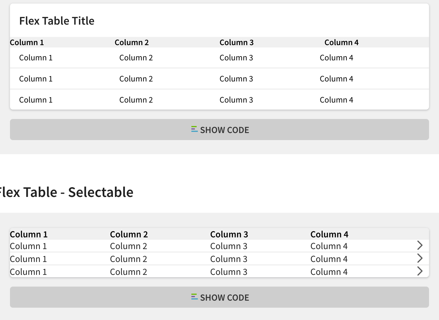 Flex Tables broken with v1.3.0 · Issue #69 · samaritanministries ...