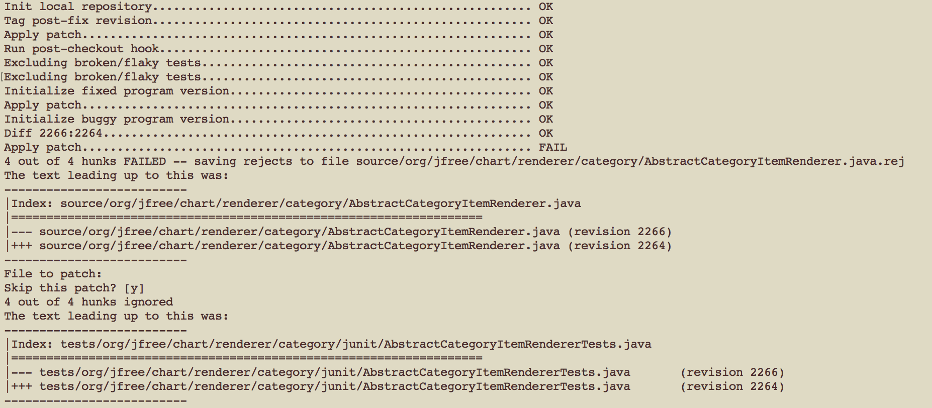 Chart Project Build Failed · Issue #231 · rjust/defects4j · GitHub